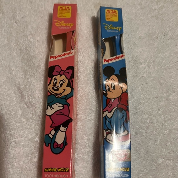 Bath, Skin & Hair | Disney Pepsodent Toothbrush Set Minnie And Mickey ...